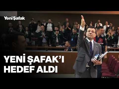 İmamoğlu'ndan mahkemede taşkınlık (Silivri’den Canlı Yayın)