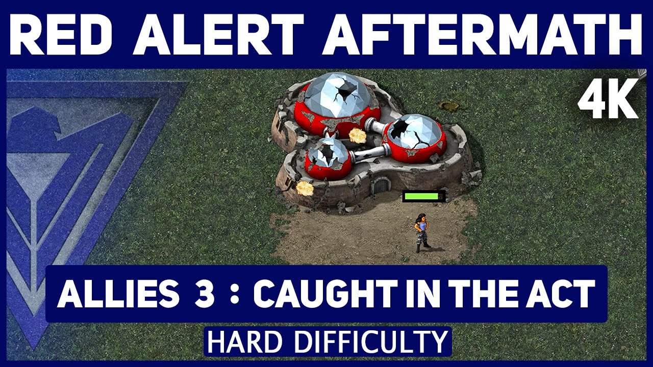 Red Alert Aftermath Remastered 4K - Allies Mission 3: Caught in the Act ...
