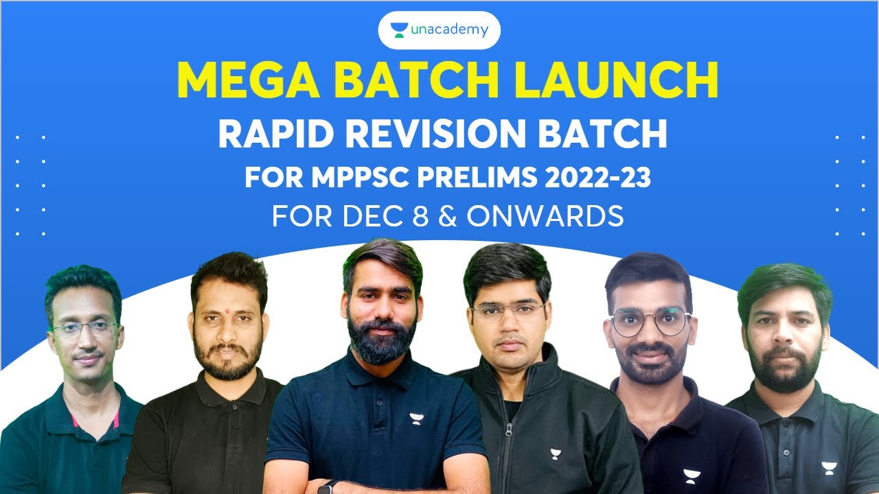 RAPID REVISION BATCH FOR MPPSC PRELIMS 2022-23 | From Dec 8 | Batch ...