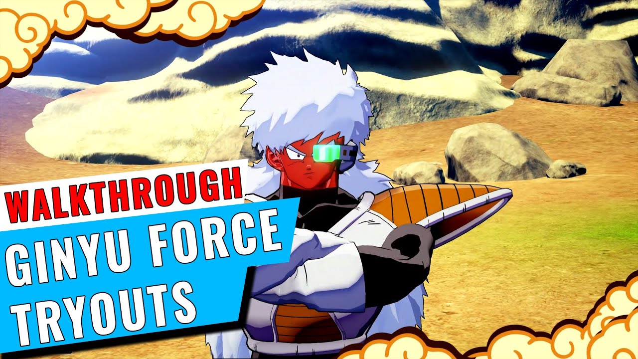 Ginyu Force Soul Emblem Dragon Ball Z Kakarot | Ginyu Force Tryouts ...