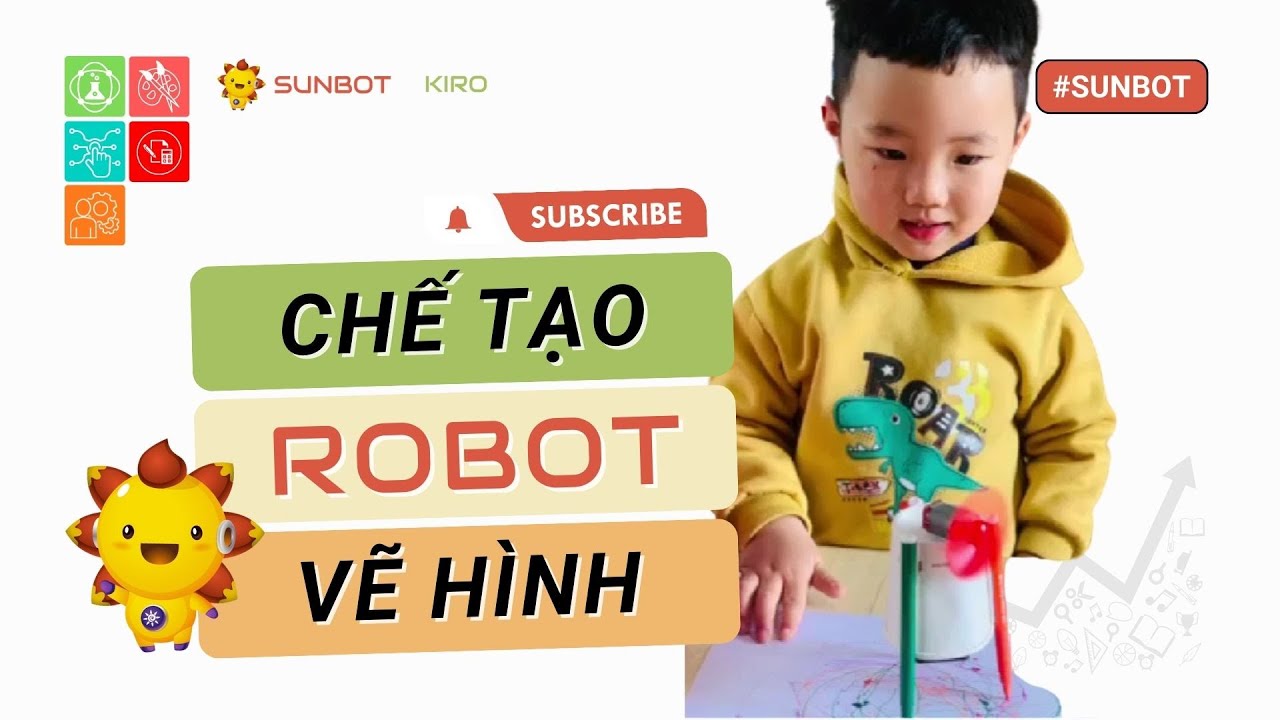 4 tuổi đã biết tạo robot vẽ hình? Làm nhà sáng chế nhí 4.0 với STEAM ...