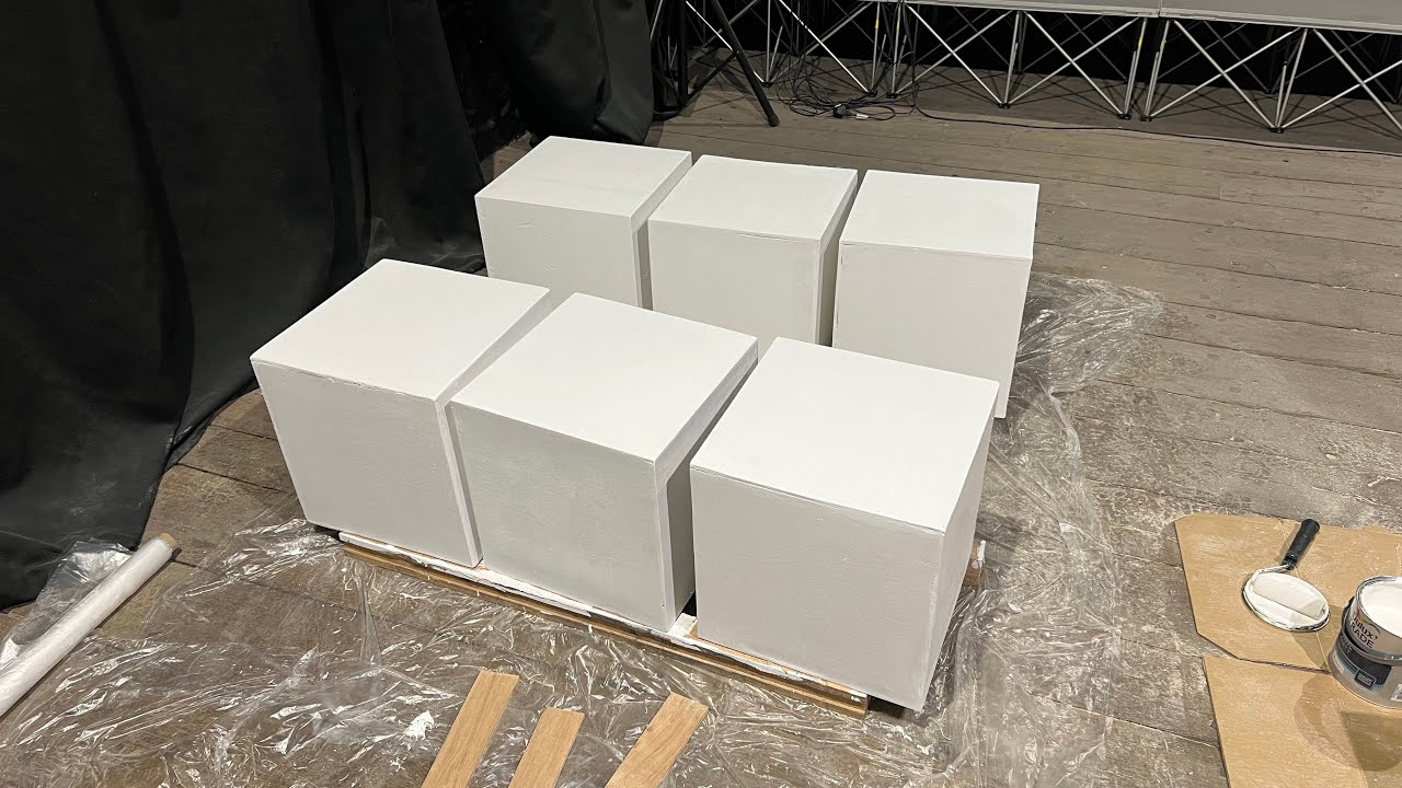 How to make quick and easy wooden stage boxes - YouTube