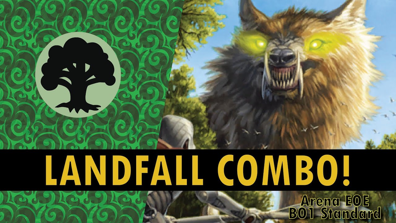 LANDFALL COMBO MADNESS! 🌱 Mono Green Deck Is INSANE - YouTube