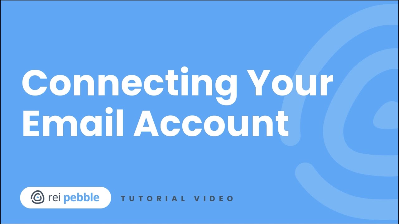 Connecting Your Email Account - YouTube