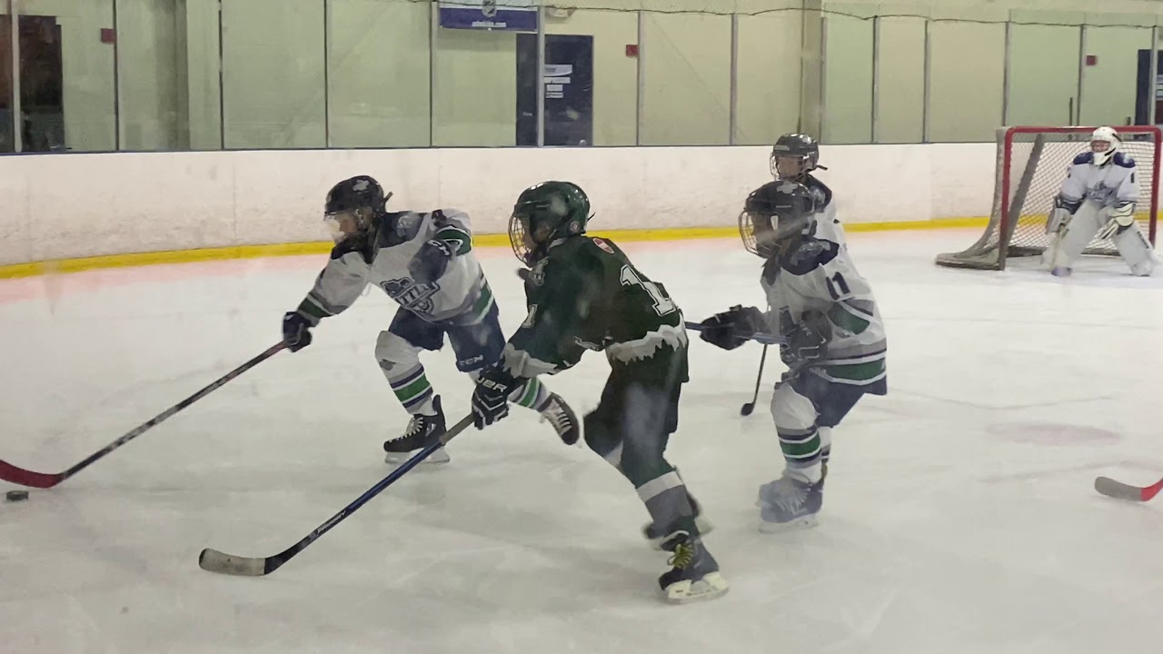 Sno-king 10U Ice Hockey vs Everett 11022019 Seattle Youth Ice Hockey ...