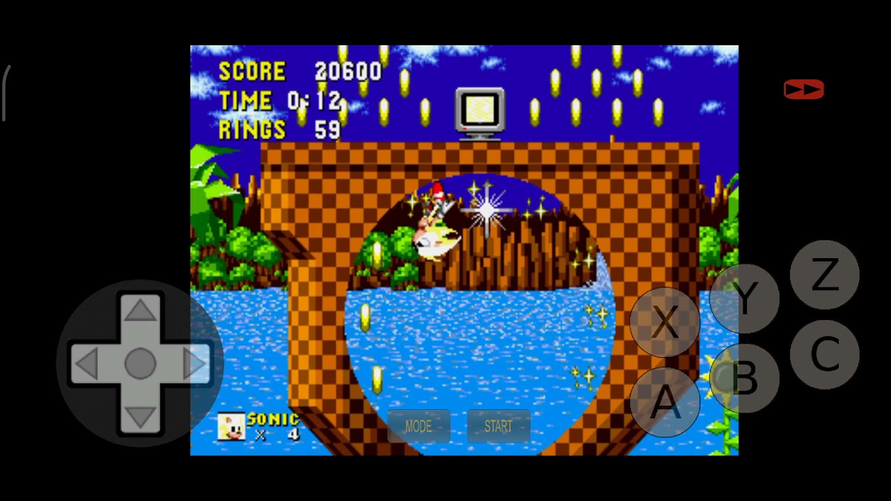 Classic Sonic play Sonic 1 - YouTube