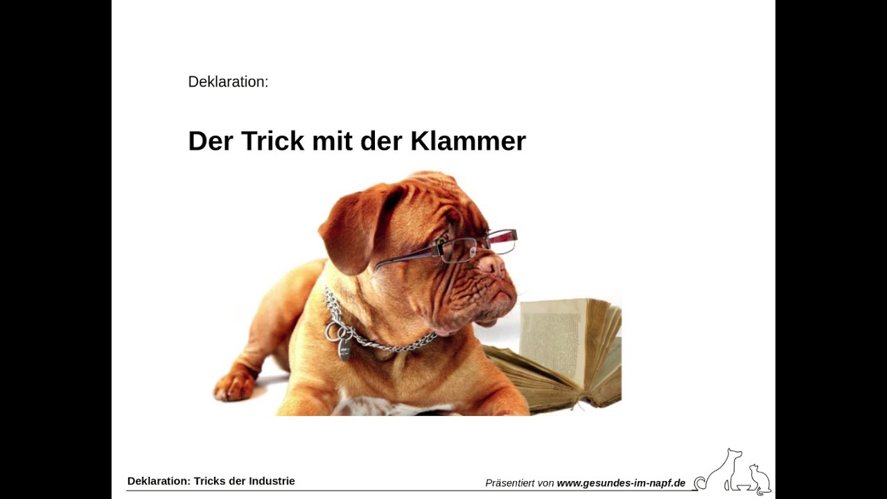 Deklaration Teil 2: Der Trick mit der Klammer - YouTube