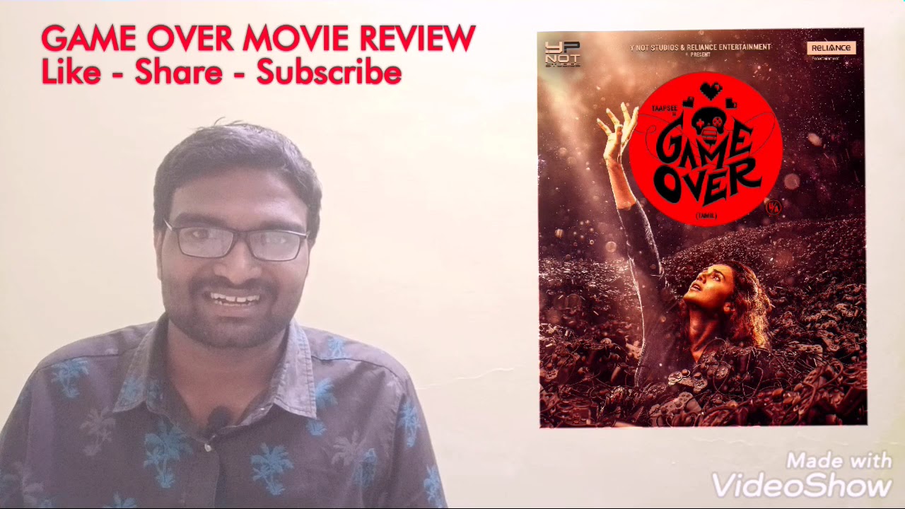 Game Over Movie Review By Vageesan | Taapsee Pannu | Vinodhini | Ashwin ...