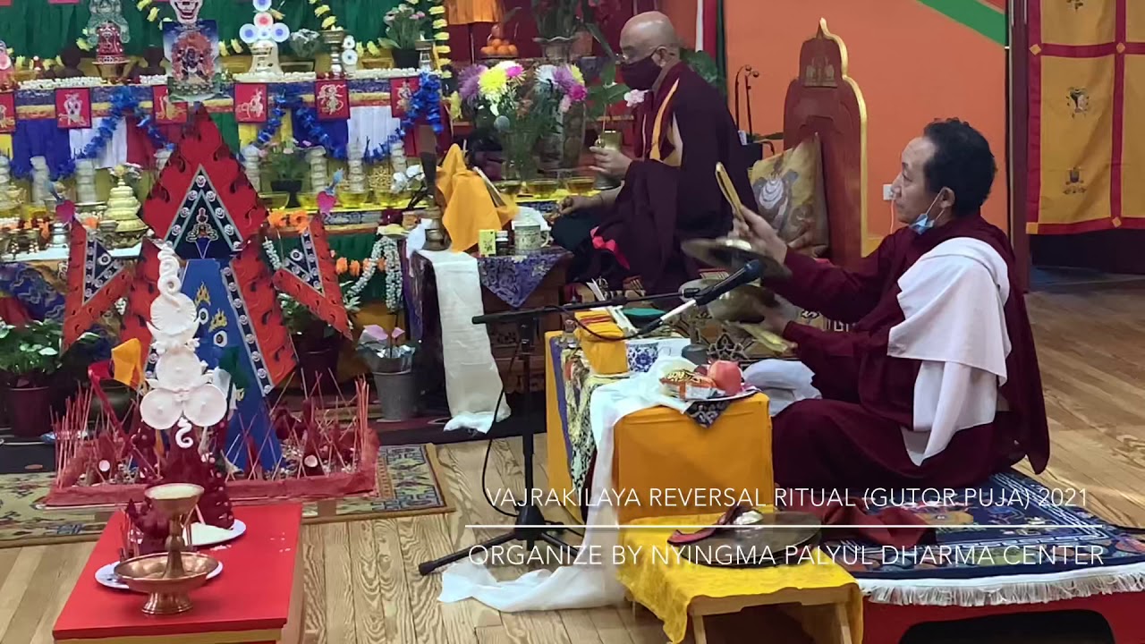Vajrakilaya Reversal Ritual (Gutor Puja) at New York Palyul Guru ...