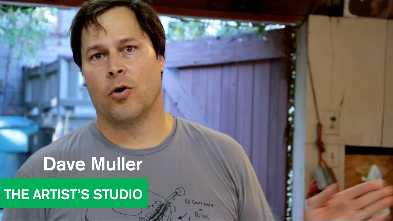 Dave Muller - Destroying Records in the Studio - The Artist's Studio ...