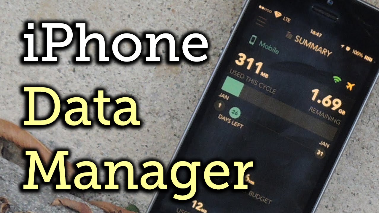 View & Manage Your Current Data Usage in Real-Time on Your iPhone [How ...