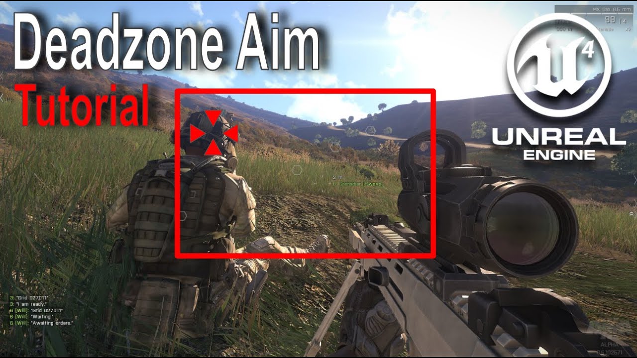 Unreal Engine - Deadzone Aiming Tutorial (1/3) - YouTube