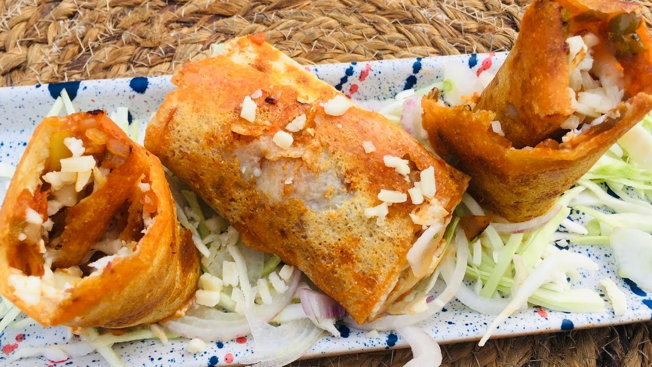 Jini Dosa | Surat street style Jini dosa | Mumbai street dosa | जीनी ...