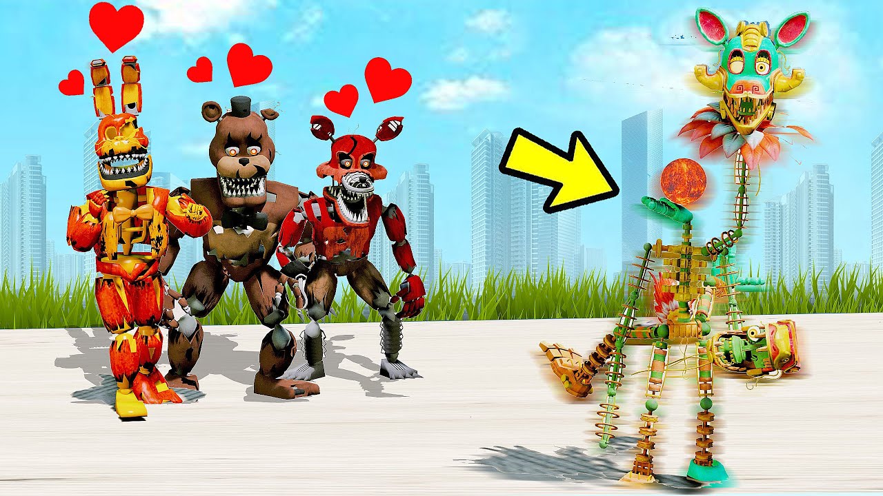 ANIMATRONICS ENCONTRAMOS A SERPENT MANGLE SINIISTRA NO GTA 5? | GTA V ...