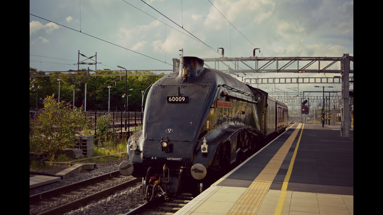 60009 'Union of South Africa' | 'Light Engine' | 10.08.2015 - YouTube