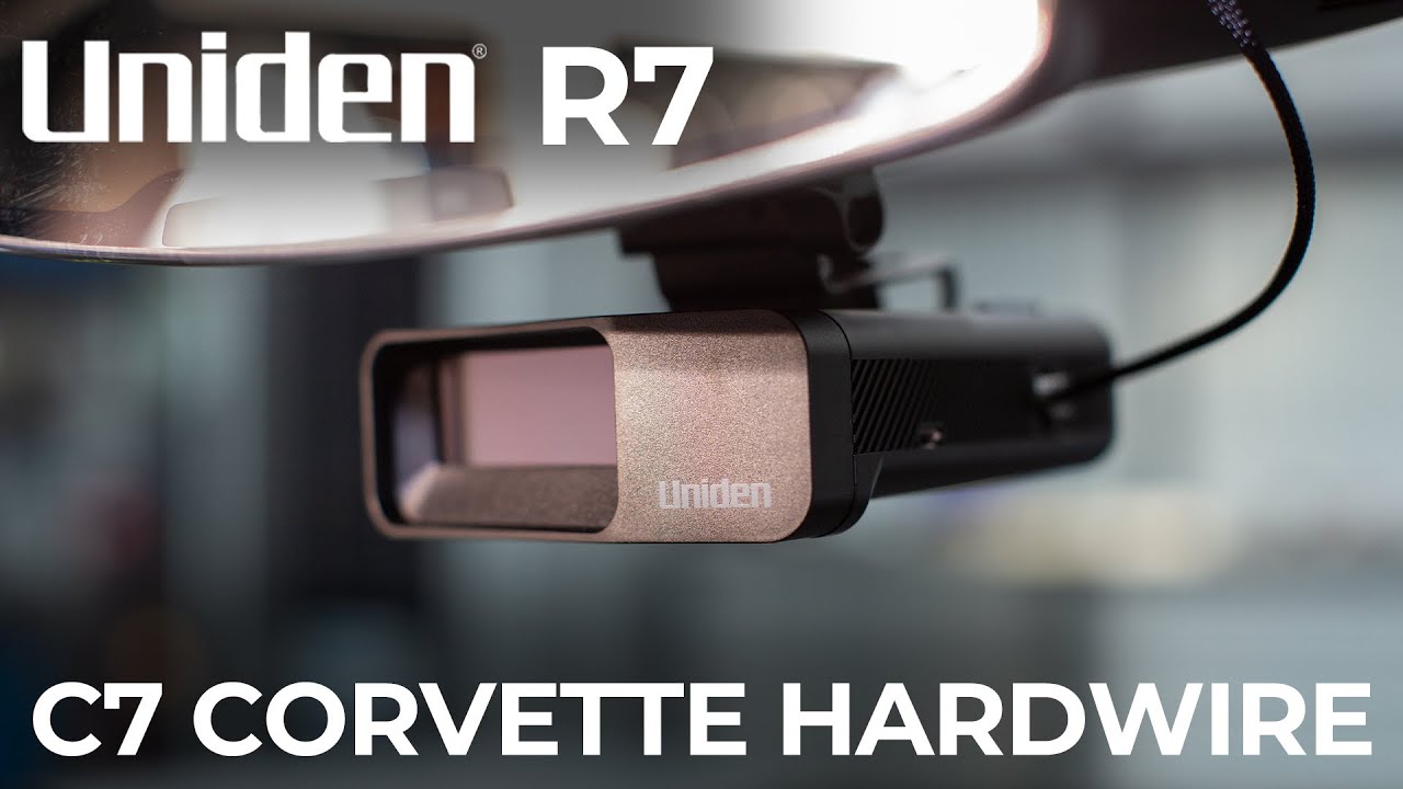 C7 Corvette: Uniden R7 - Hardwire Install - YouTube