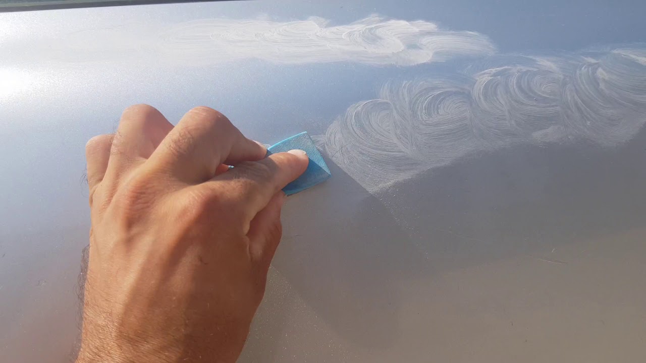really works the body compound only on minor scratches - YouTube