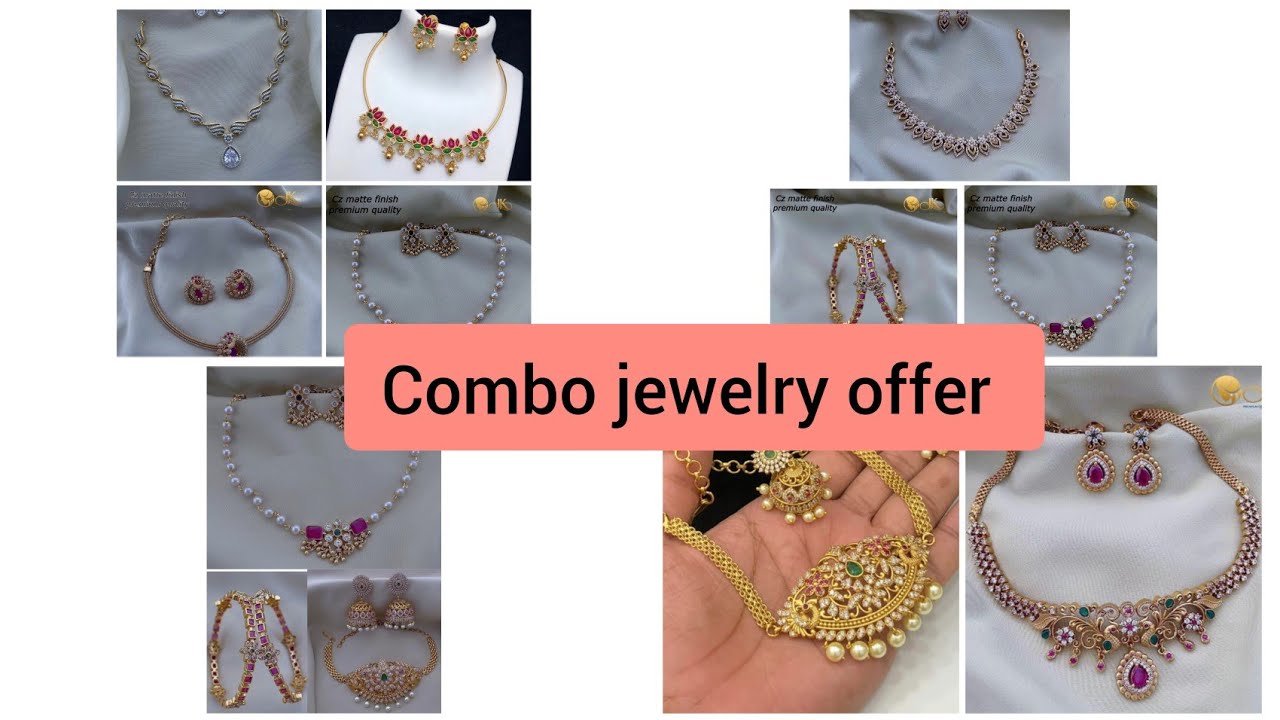combo jewelry offer rate - YouTube