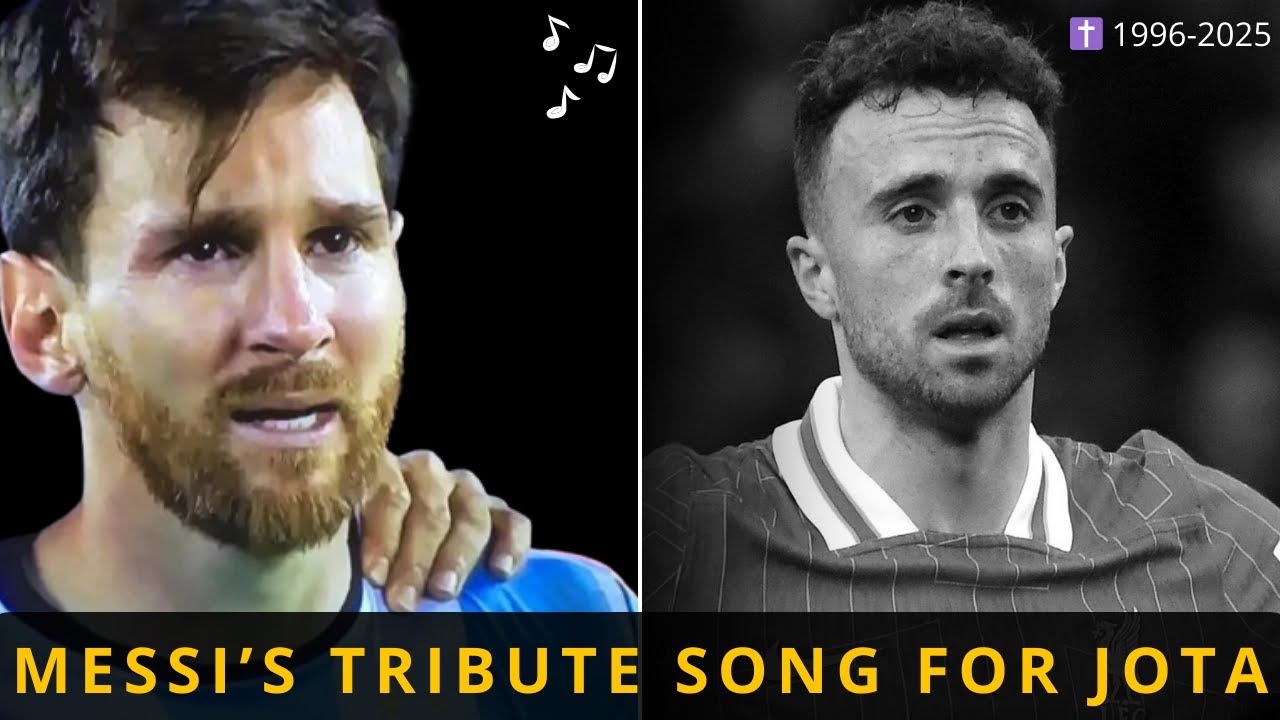 RIP Diogo Jota – Messi’s Emotional Tribute Song (Forever Teammates ...