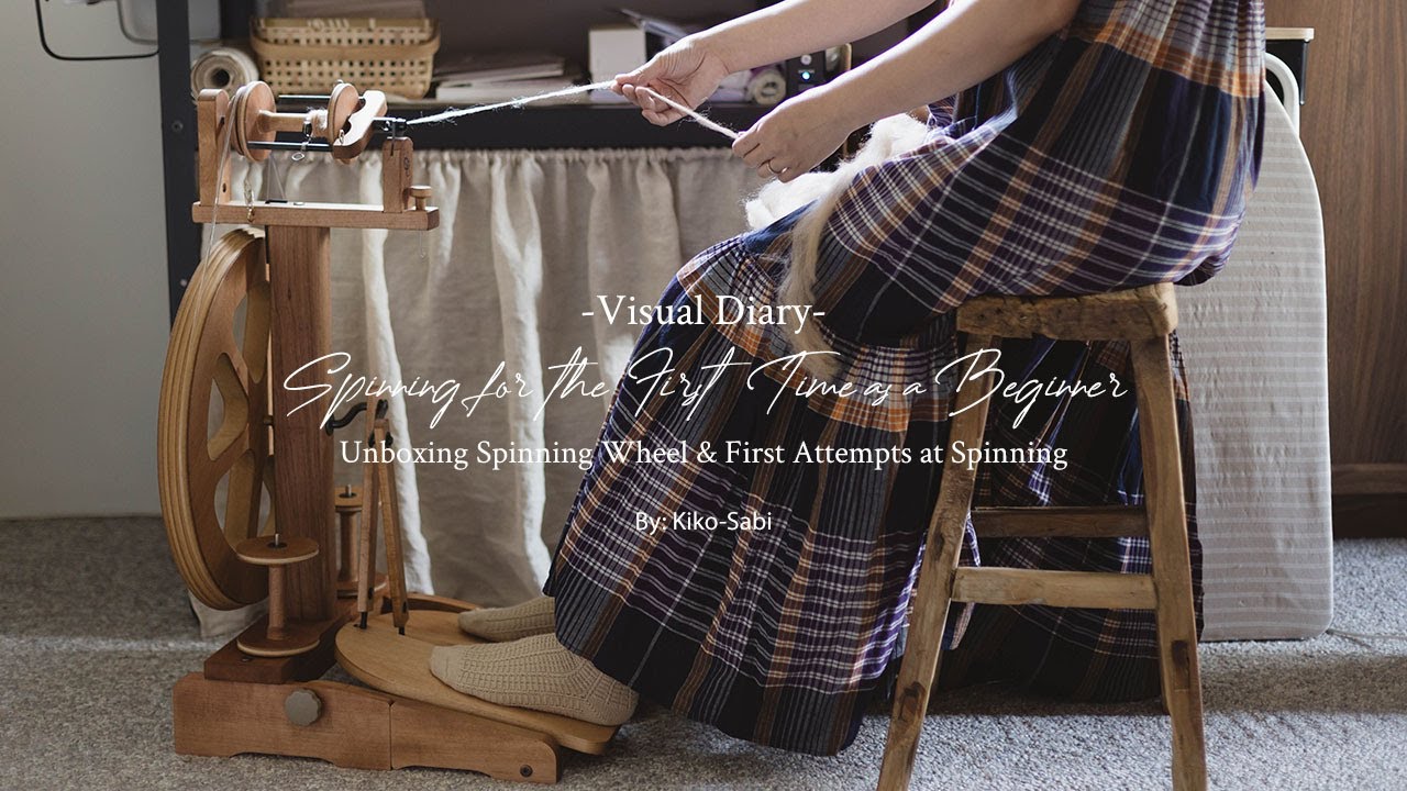 Visual Diary #74 | Spinning for the First Time as Beginner | Unboxing ...