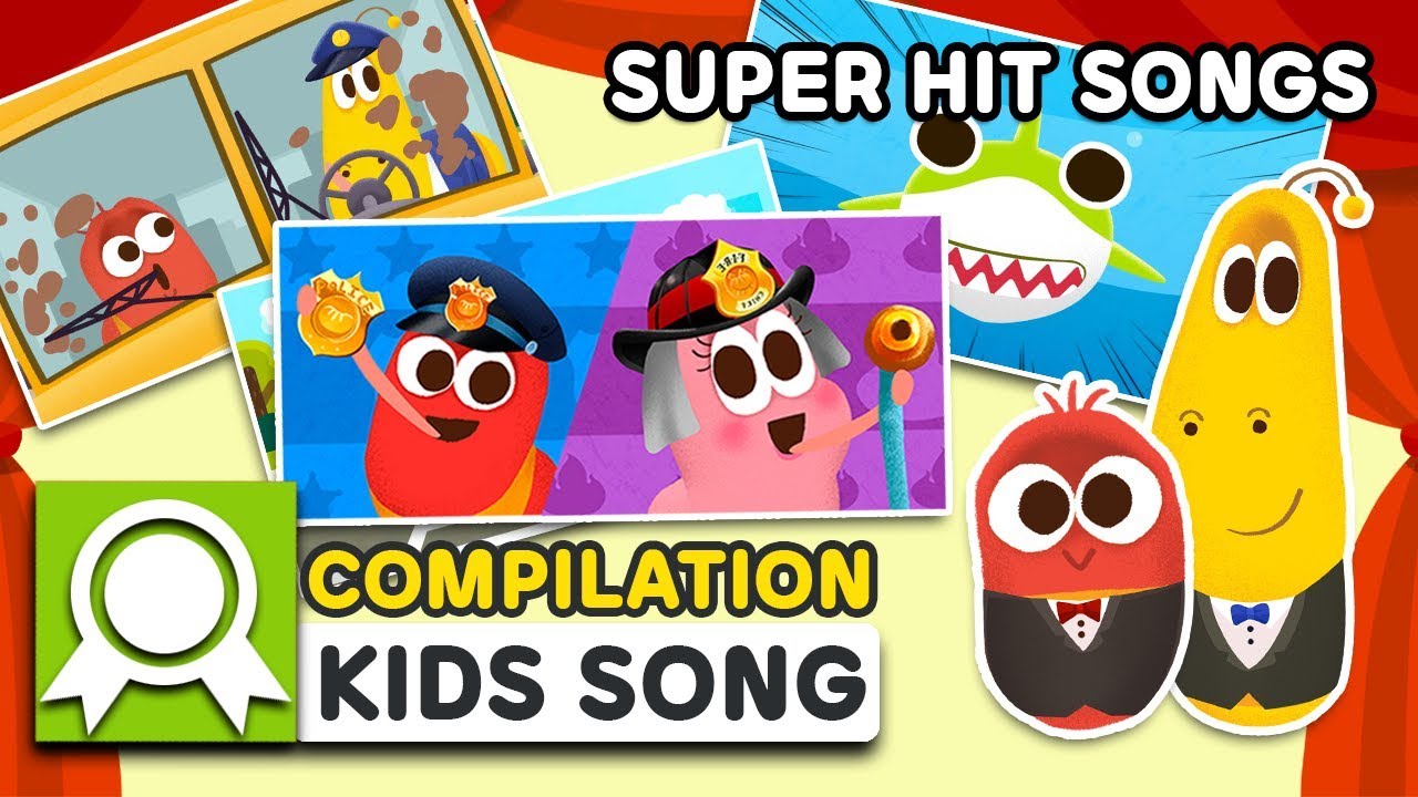 LARVAKIDS SUPER HIT SONGS TOP5 | 12MIN | LARVA KIDS | SUPER BEST SONGS ...