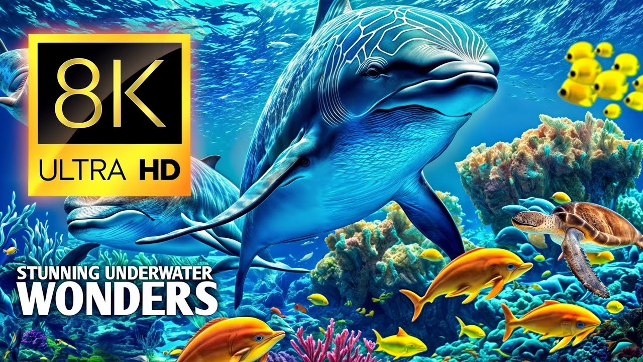 Stunning Underwater Winders 8K Ultra Hd 60 Fps - YouTube
