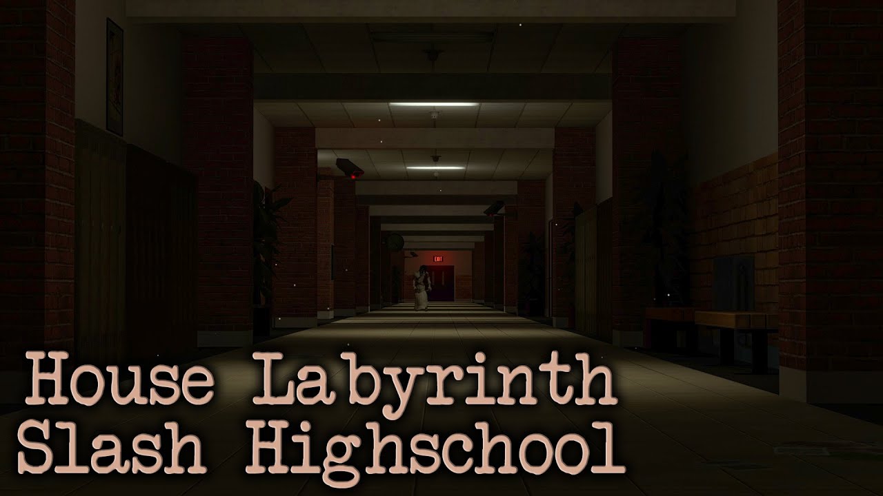 GMOD VR: Exploring House Labyrinth & Slash Highschool - YouTube