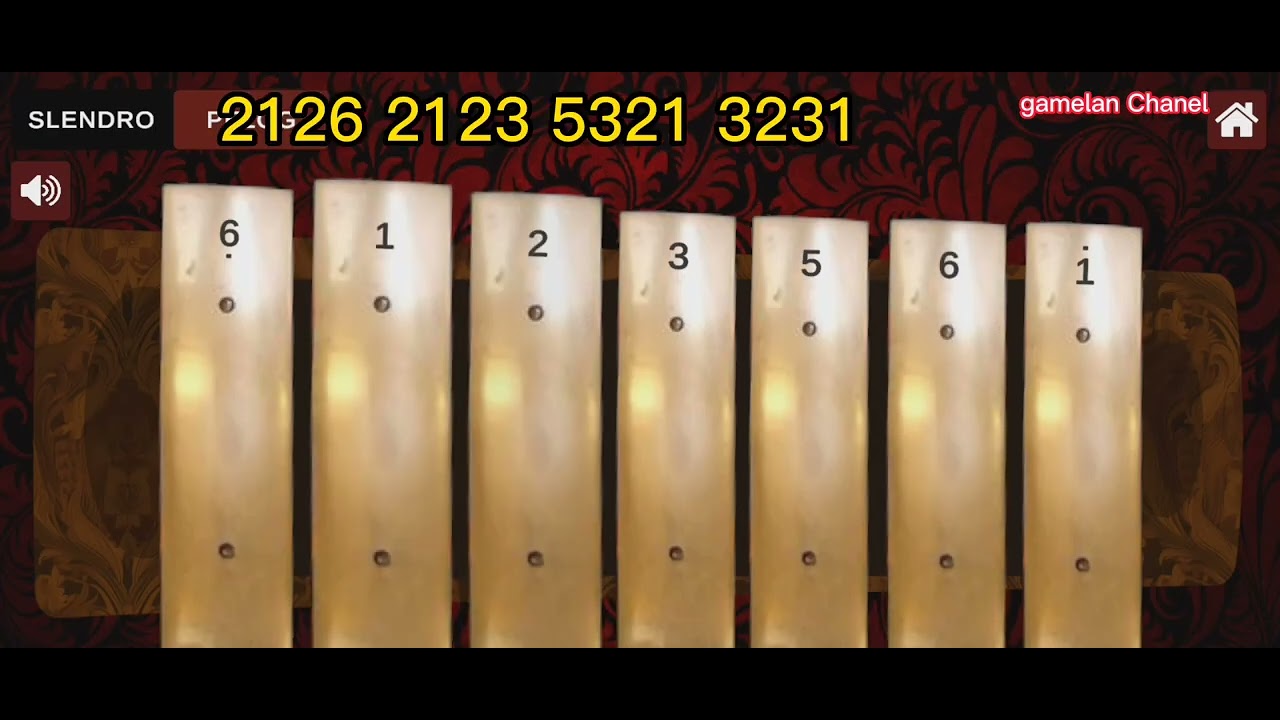 Notasi Lancaran LDR. Asmarandana #notasi #gending #lancaran - YouTube