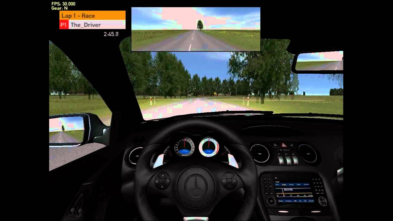 Racer Free Car Simulation - Test Mercedes-Benz SL65 AMG (RWD) at Fall ...