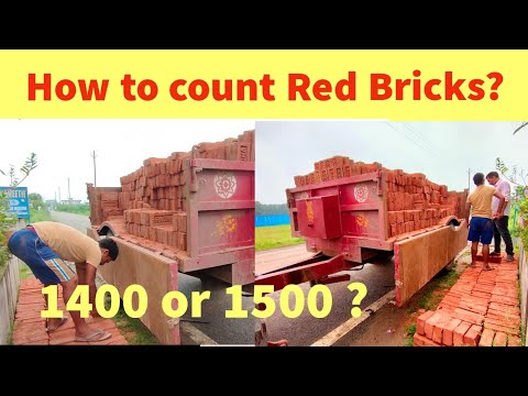 How to count Bricks ? Brick calculations | Bricks Counting | Bricks ...