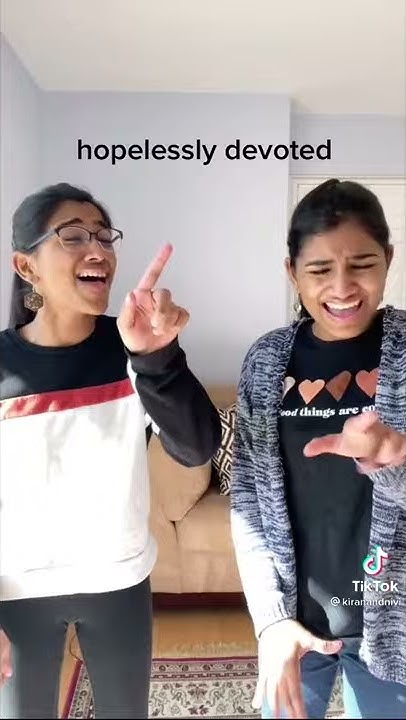 Kiranandnivi Hopelessly Devoted Grease Cover Tik Tok Youtube