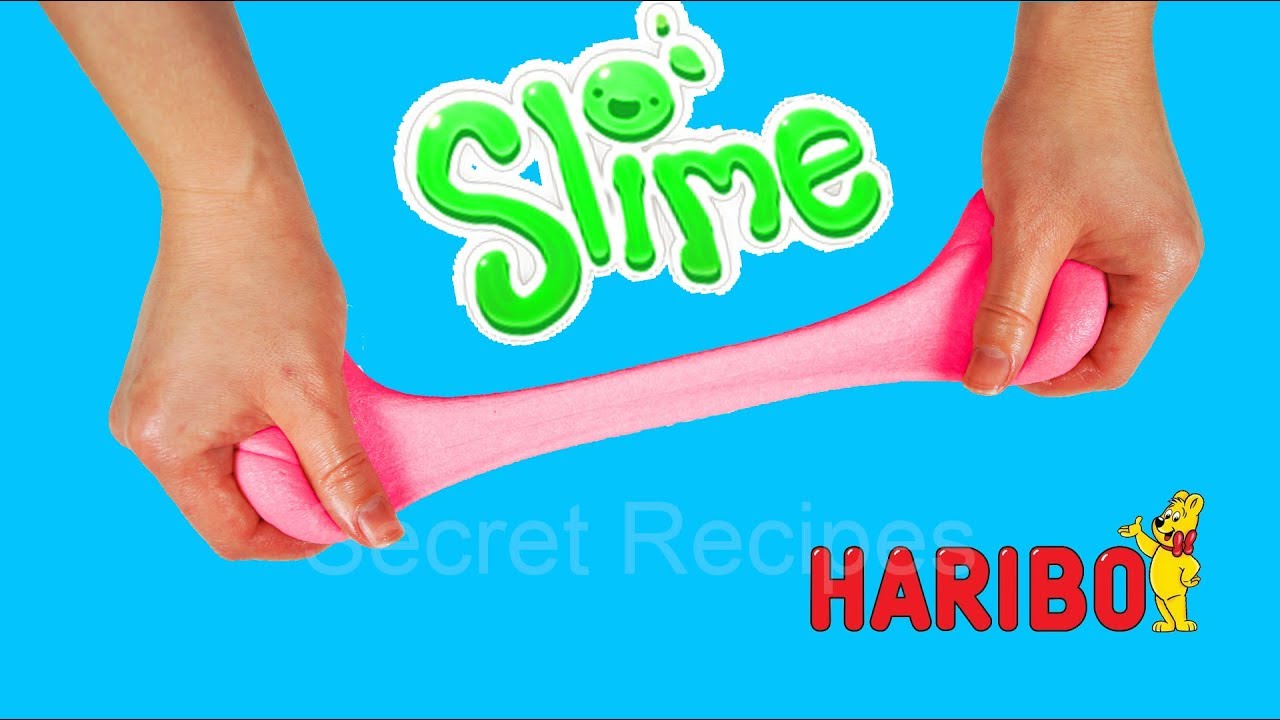 Съедобный лизун из желейных мишек Haribo за 5 минут | Jelly slime - YouTube
