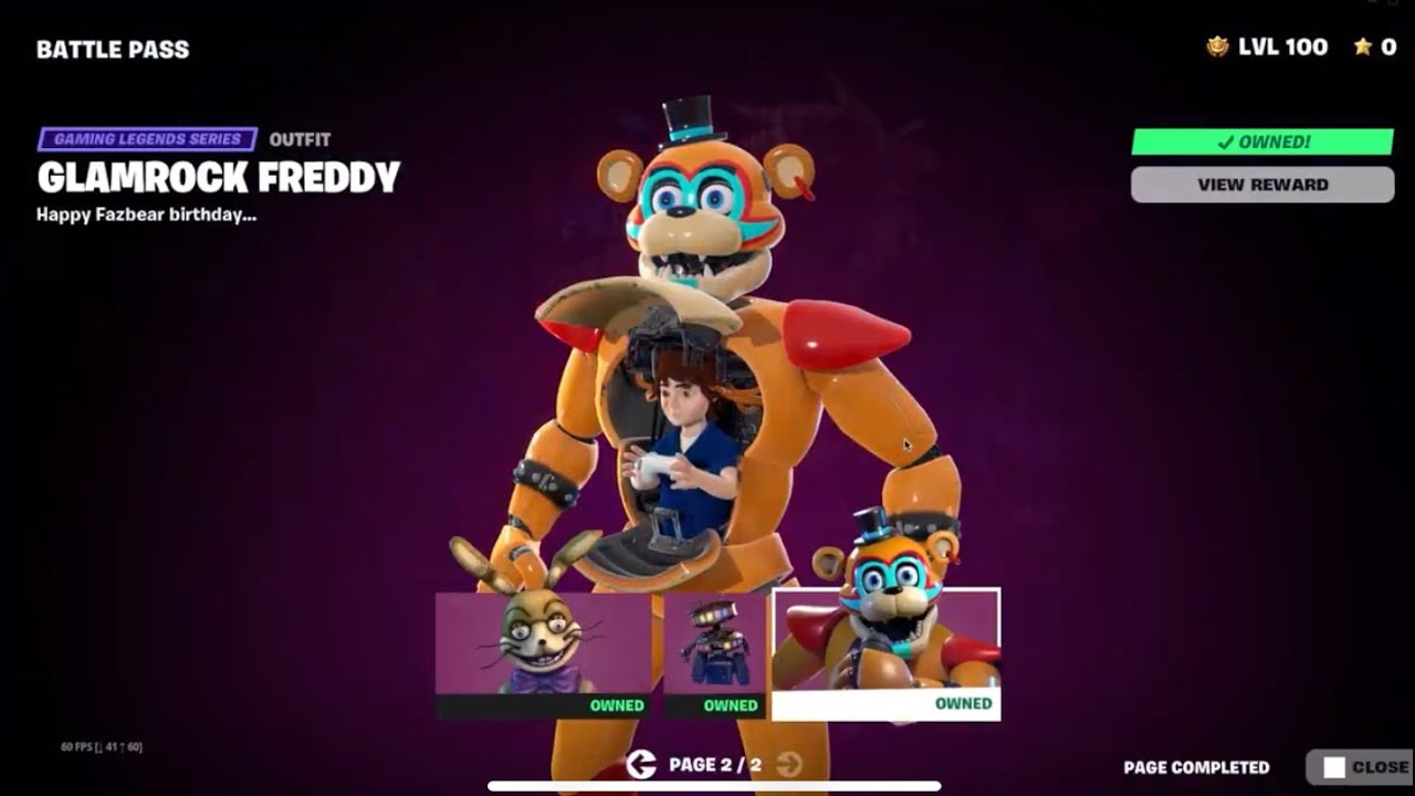 Fortnite x Five Nights at Freddy's - YouTube
