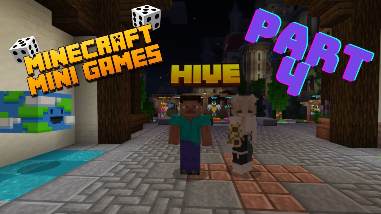 Minecraft The Hive Block Party Mini Game With @Aubrey69813 (Part 4 ...