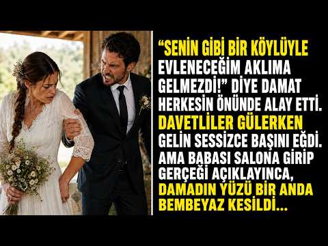 Damat Gelini Küçük Düşürdü ve Kahkahalar Attı… Fakat Salona Giren Kişi Her Şeyi Değiştirdi