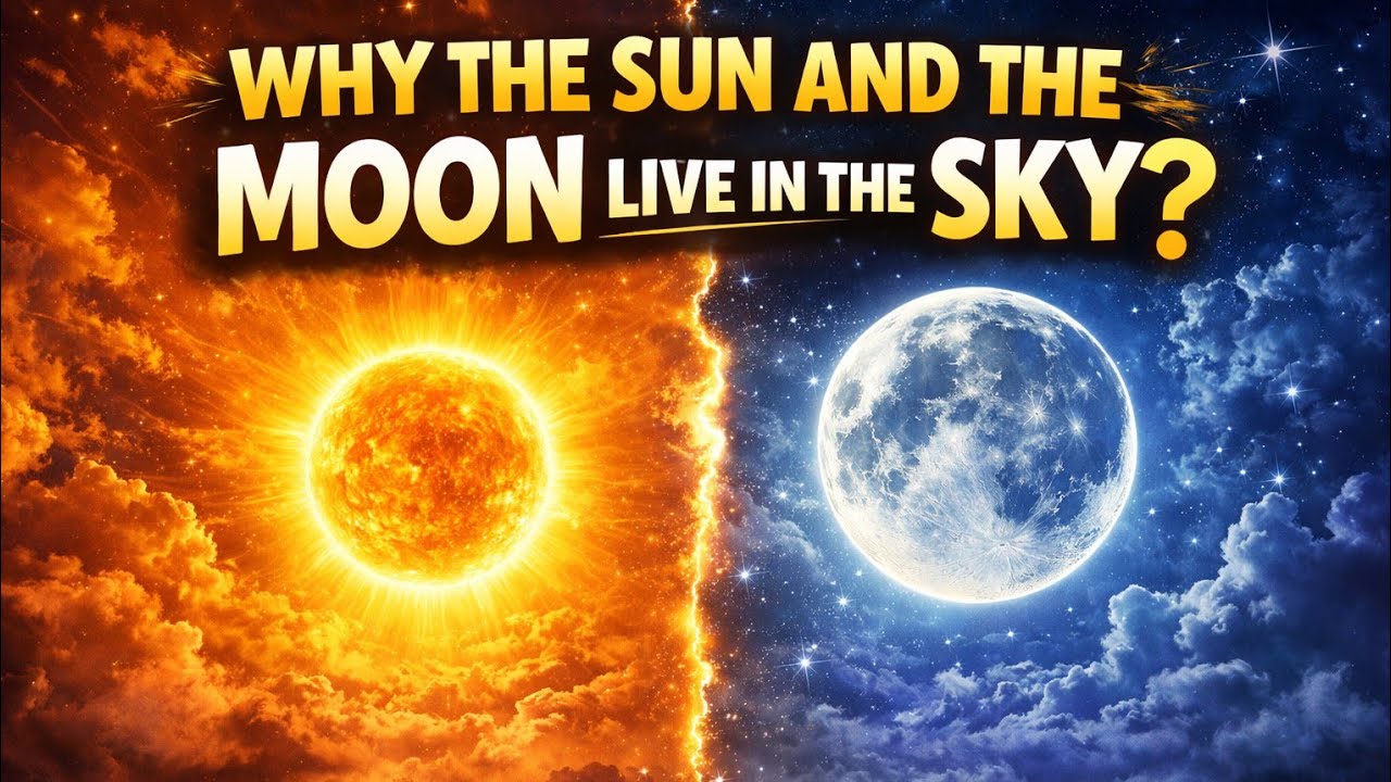 Why the Sun and the Moon Live in the Sky | Nigerian Folktale - YouTube