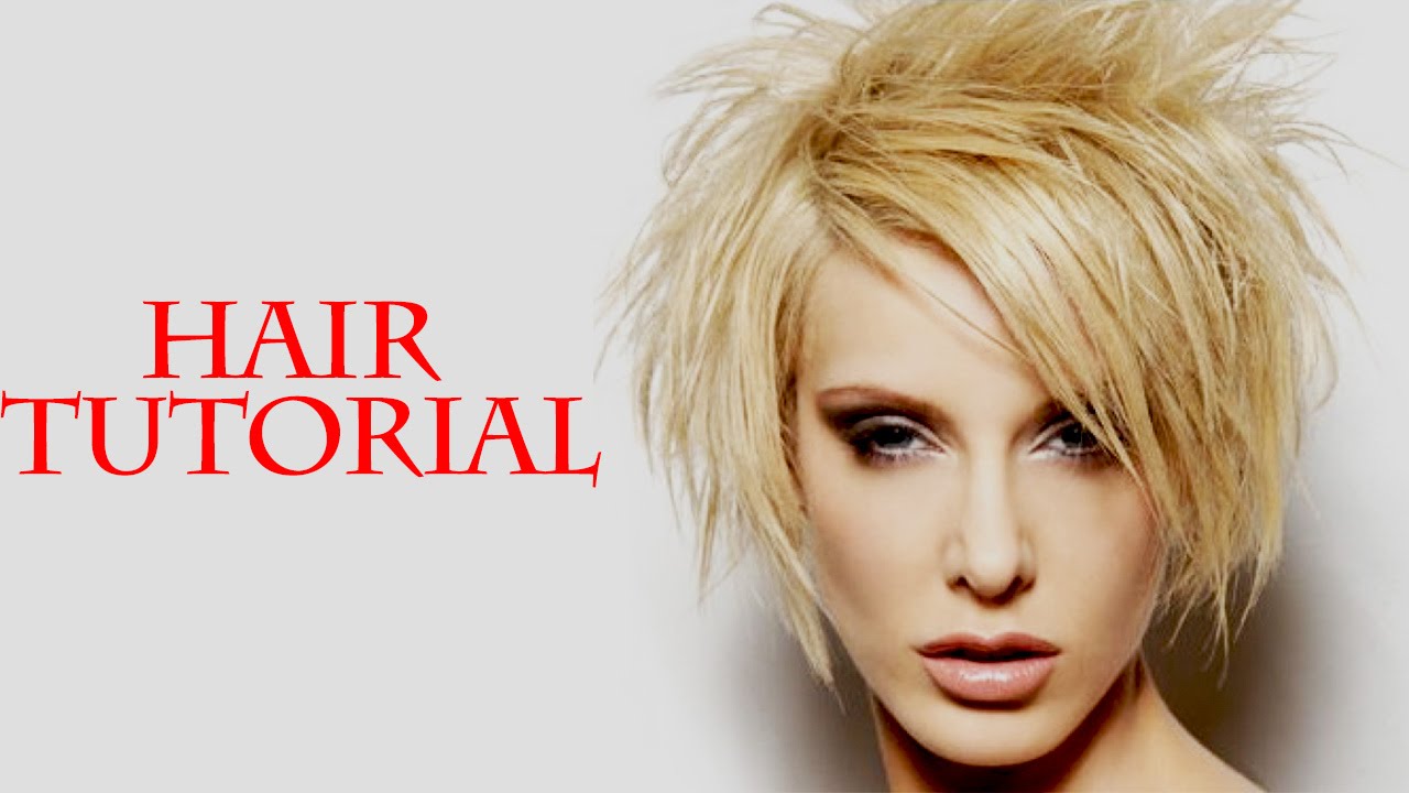 Messy Hair tutorial 2016 - YouTube