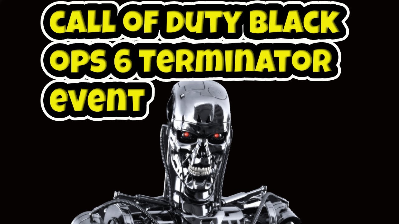 Call of Duty Black ops 6 Terminator Event - YouTube