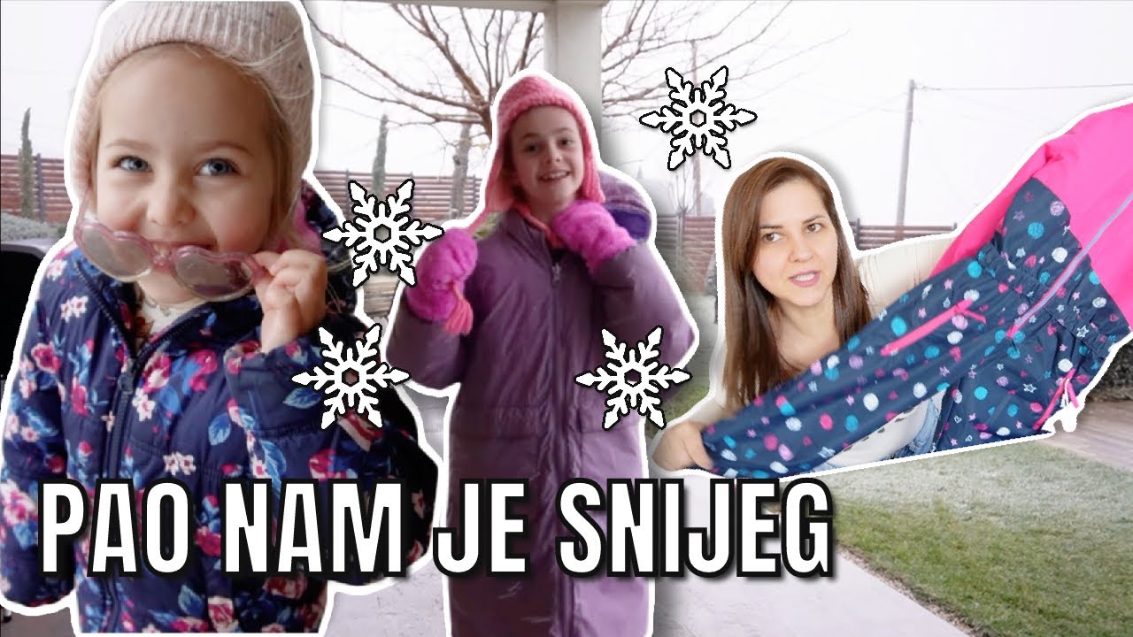 PAO NAM JE SNIJEG | mama 4 djece | - YouTube