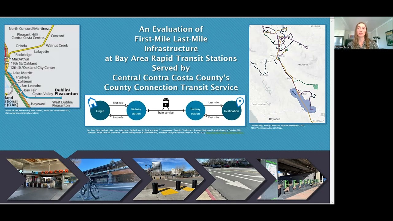 An Evaluation of First-Mile Last-Mile Infrastructure at Bay Area Rapid ...