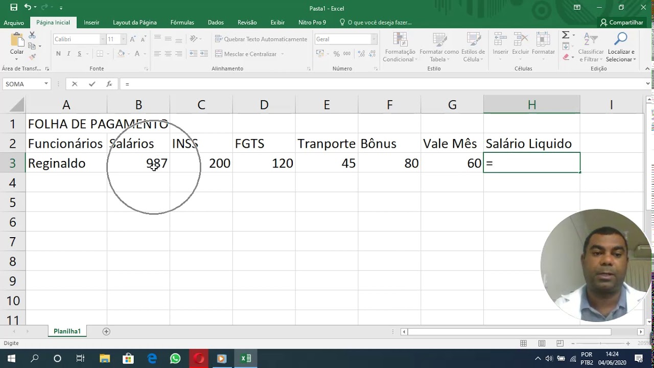 Aula do Excel 2016 formulas - YouTube