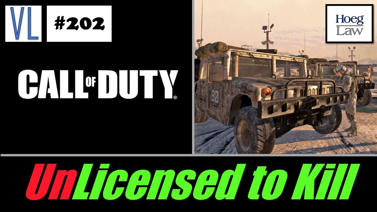 How Call of Duty Used the Humvee Trademark w/o a License - Legally ...