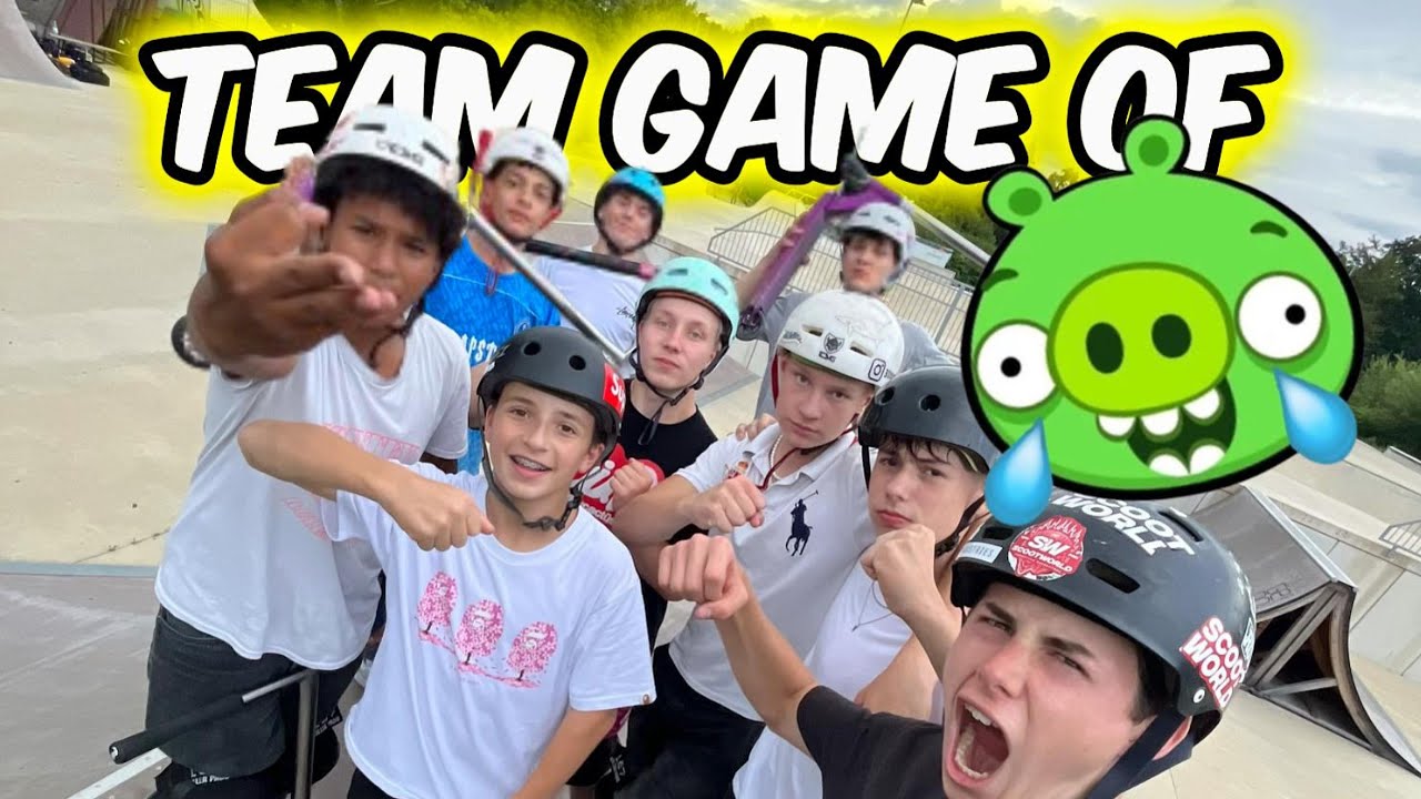 Lustiges Team Game of P.I.G😂 - YouTube