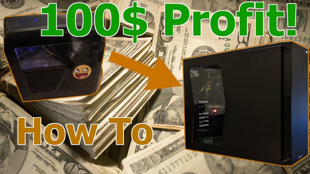 Flipping A Computer From Start to Finish - YouTube