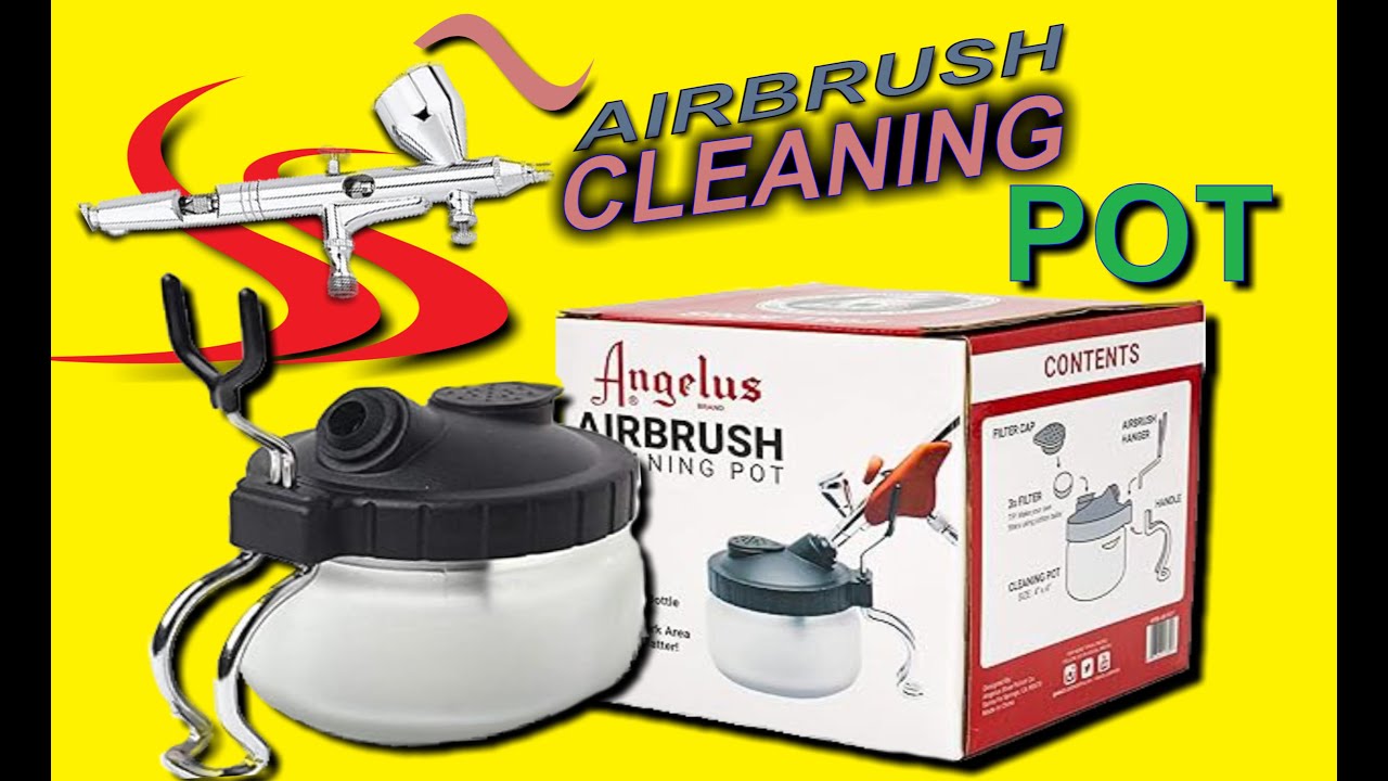 UNBOXING AIRBRUSH CLEANING POT A must have item from Angelus - YouTube