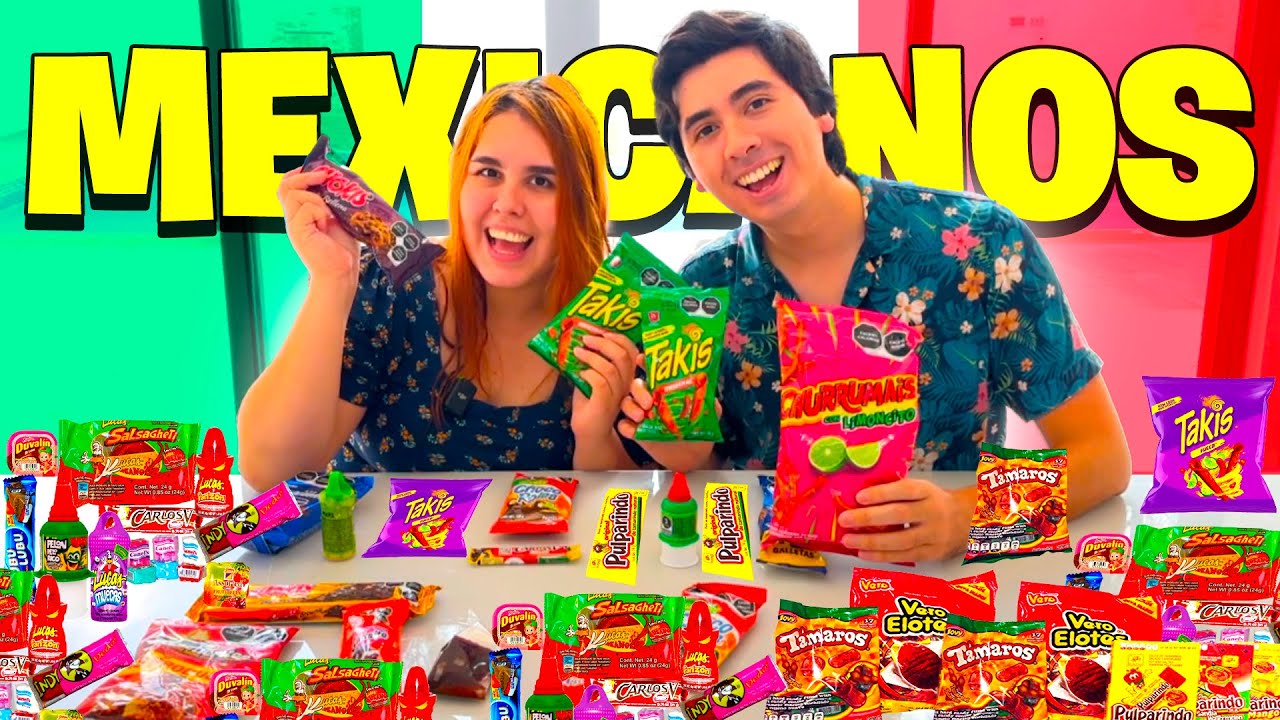 PROBANDO DULCES MEXICANOS!! *muy picantes* - JorgeIsaac115