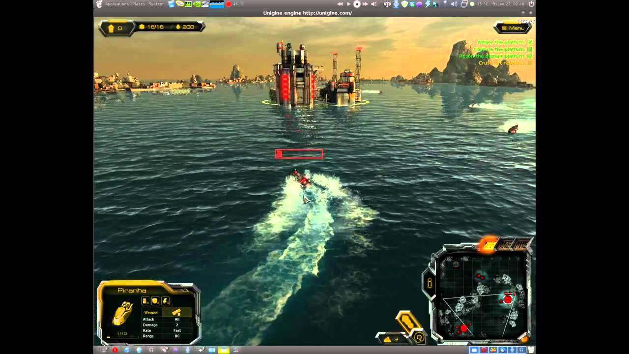 Linux Gaming: Oil Rush 1.0 - YouTube