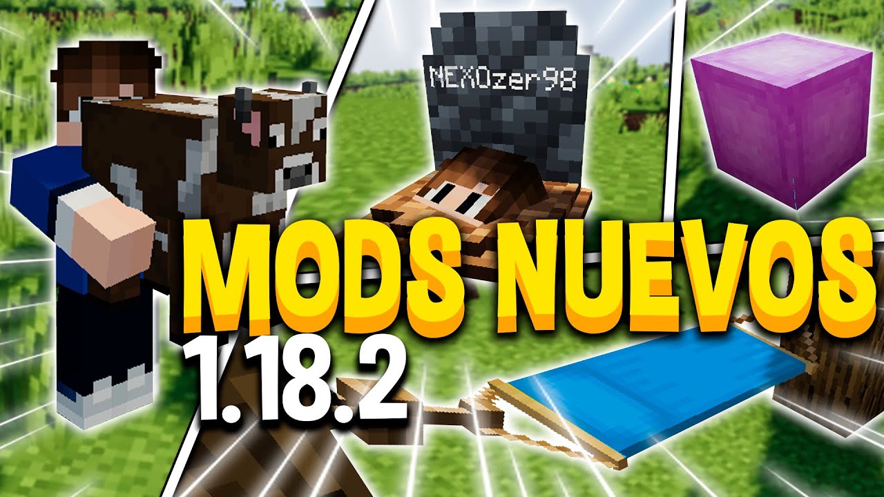 5 EPICOS MODS PARA MINECRAFT 1.18.2 - YouTube