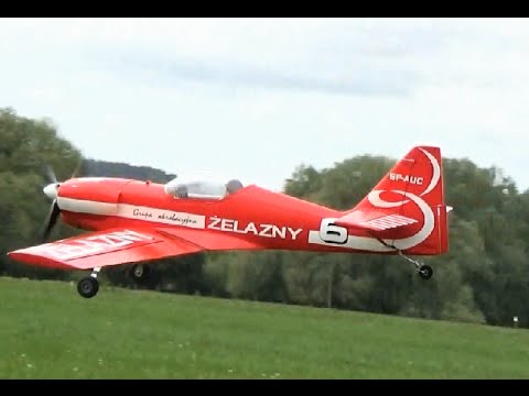 Rc Zelazny Zlin Z 50LS Pilot ist Sepp Würth am 26. Oldtimer Treffen ...