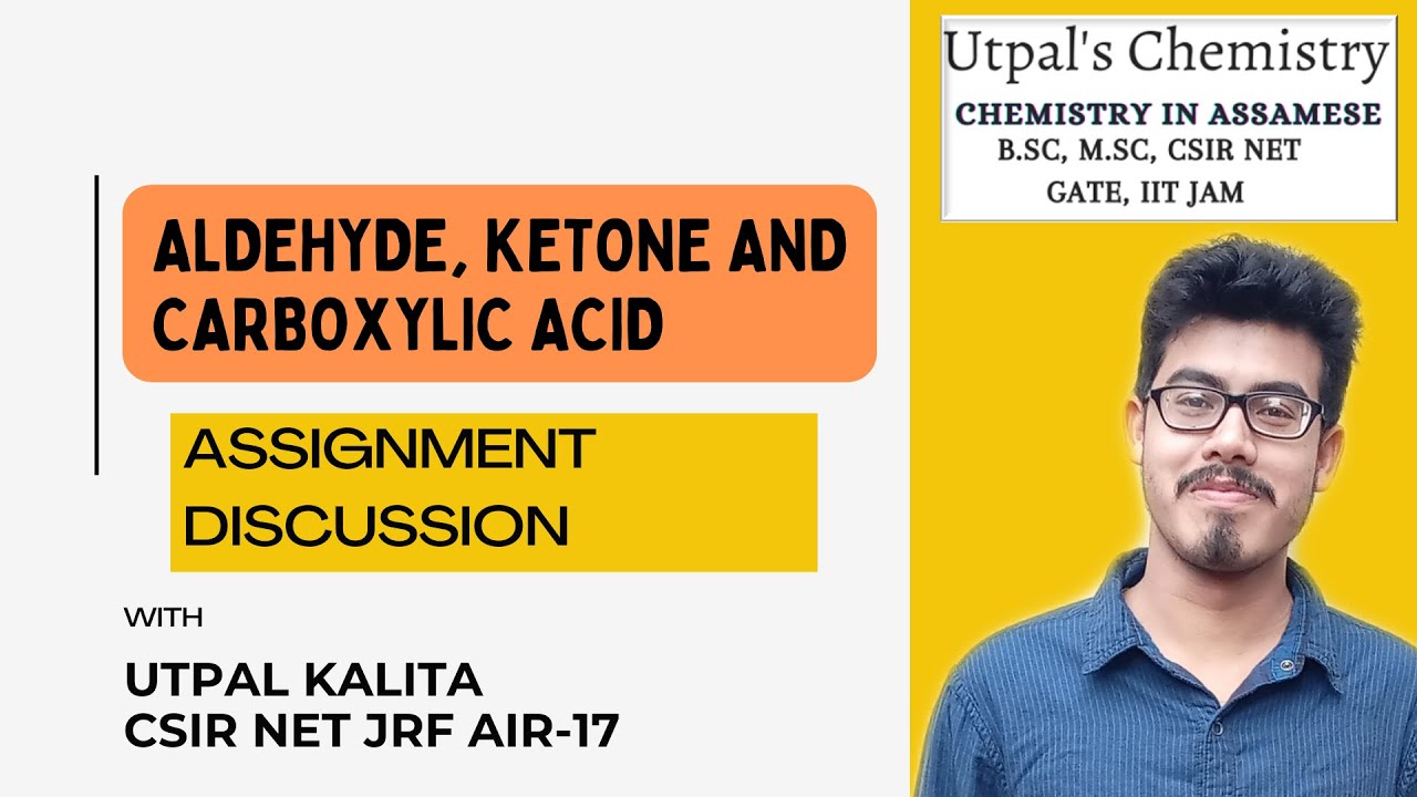 Aldehyde Assignment Discussion |MSc Entrance Course 2024| #chemistry #tu #dupget #Cotton - YouTube